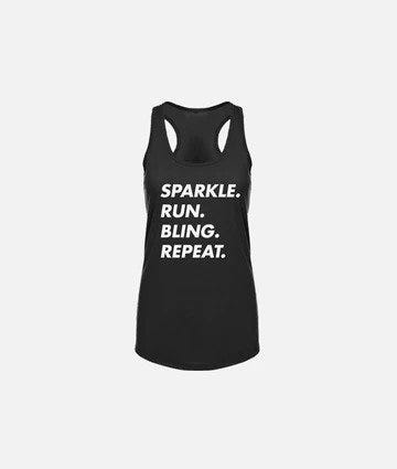 Running Tops For Women - Sparkle Athletic - Medium
