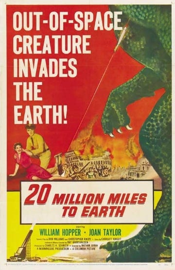 20 Million Miles to Earth — Italian Alien Rampage | by Nick Roy | Sep ...