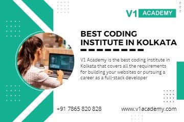 What are the best coding institutes in Kolkata? | by V1 Academy | Medium