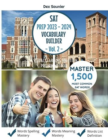 [READ]-SAT Prep 2023–2024 Vocabulary Builder — Vol. 2: Master The Most ...