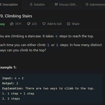 [LeetCode C#] 70. Climbing Stairs — Recursion With Memoization - 歷經風霜的小貝京 - Medium