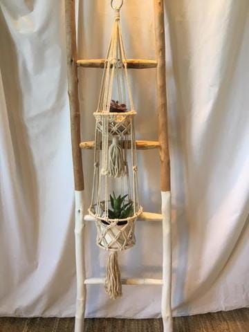 Macrame Hanging Basket — Wolf & Wyze | by Wolf & Wyze | Medium