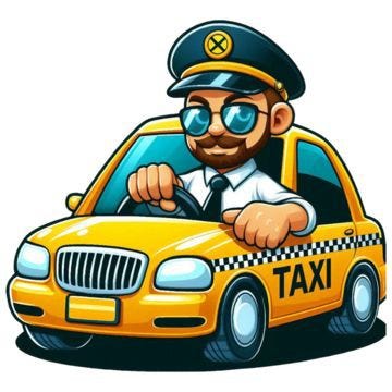 "Crazy Taxi Driver" He entered the emergency ward of the hospital with ...
