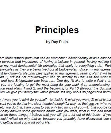 Ten Principles I Live By. I recently finished the free book… | by Corey ...