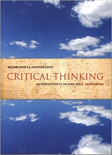 READ/DOWNLOAD![ Critical Thinking: An Introduction to the Basic Skills ...