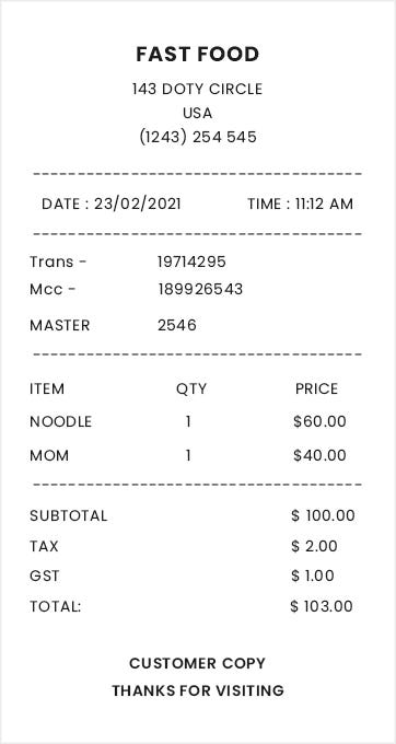 Enjoy The Benefits of Fake Receipt Builder | by receipt builder | Mar ...