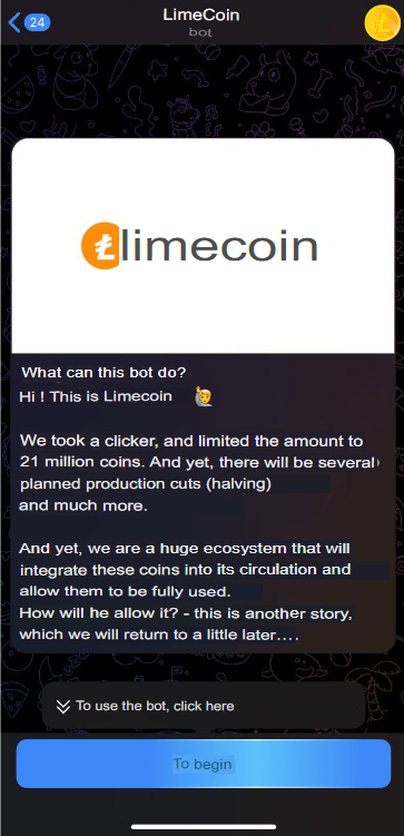 💰 Earn virtual coins with LimeCoin on Telegram! 💰 | by Сrypto-airdrop ...