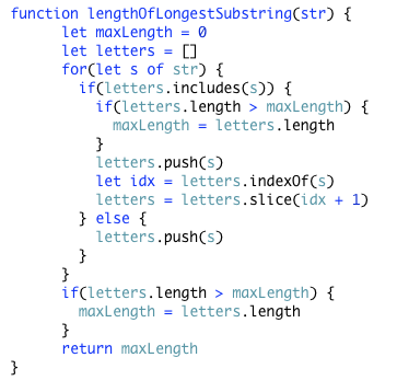 Algorithms: Sliding window, longest substring without repeat characters | by jesse kovash | Medium