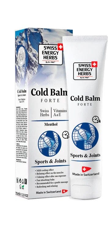 Swiss Energy Cold Balm: Natural Relief for Injuries and Swelling | by ...