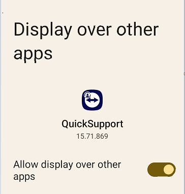 Automatically grant Display over other apps permissions on Zebra ...