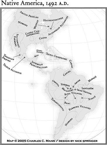 In 1492, what is now known as the Americas was home to a vast and ...