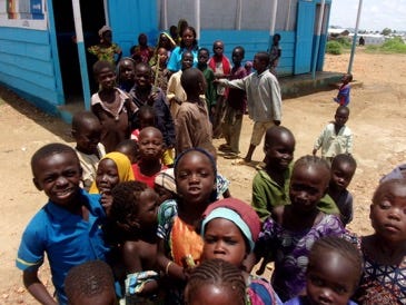 New temporary learning spaces for refugee children in Northern Cameroon ...