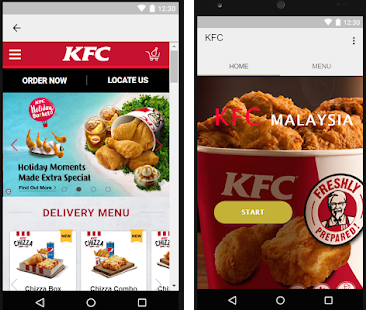 Redesigning a food delivery app for KFC App — UX case study | by Haziq Asyraf | Medium