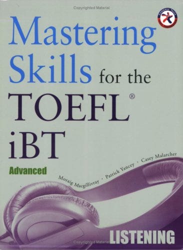 [PDF][BEST]} Mastering Skills for the TOEFL iBT, Advanced Listening ...