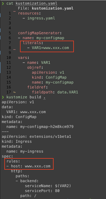 Kustomize vars - Jeff Yen - Medium