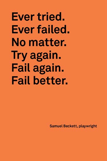 The importance of failure. Why we must escape the tyranny of perfection ...