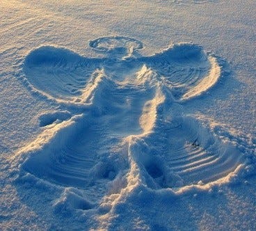When the snow falls We art in Heaven | by Toddy | Medium