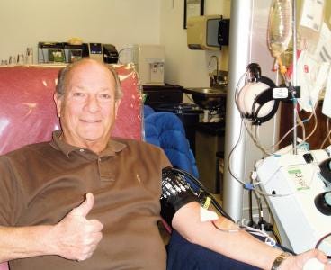 Area man committed to being lifelong blood donor | by Jeremy Grossman ...