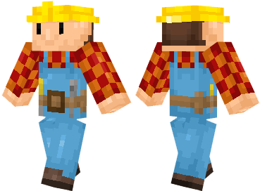 Minecraft Bob the Builder Skin | by HungDM | Medium
