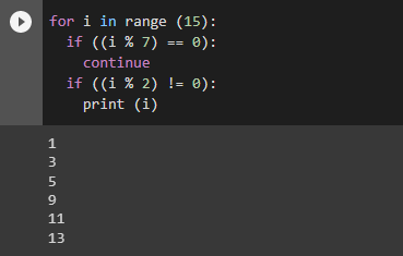 Break / Continue / Pass in Loops - Bharath Urs - Medium