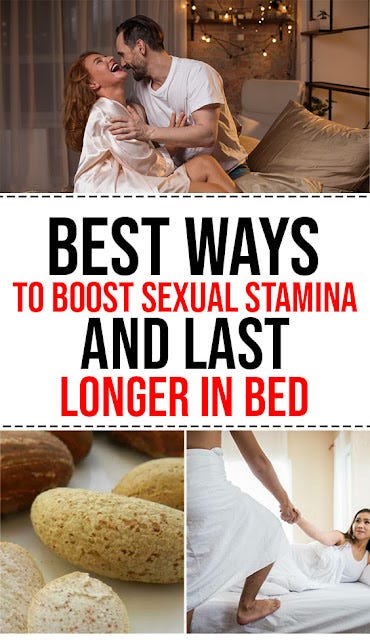 Best Ways To Boost Sexual Stamina And Last Longer In Bed By Rianti