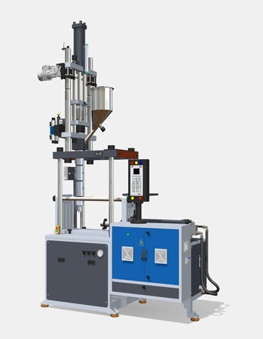 Vertical Semi Auto Plastic Injection Moulding Machine — PVS SERIES ...