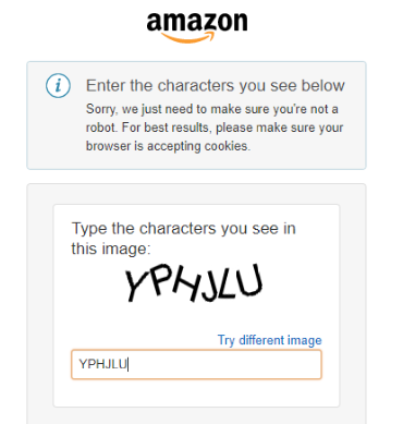 Solving Amazon’s Captcha Using 2Captcha | by Hakam Shakir | Medium