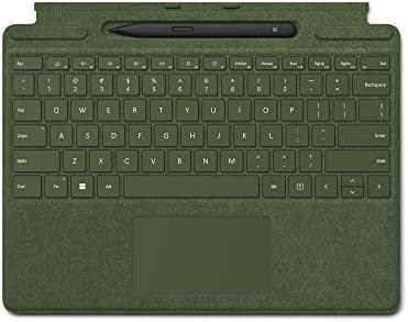 Microsoft Surface Pro Signature Keyboard with Slim Pen 2 Bundle, Forest ...