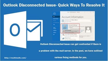 Different Methods To Fix Outlook Disconnected Issue on PC And Laptop ...