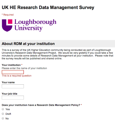 UK Higher Education Research Data Management Survey | by Martin ...