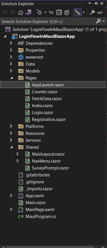 Login flow in MAUI Blazor Hybrid App | by Praveen Kumar KS | Medium