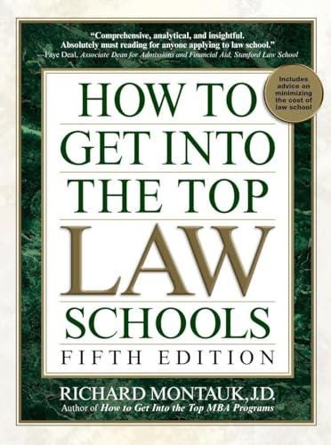 [READ] How to Get Into the Top Law Schools: Fifth Edition 5th ed ...