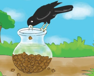The Thirsty Crow. Once upon a time, on a warm summer time… | by Shahid ...
