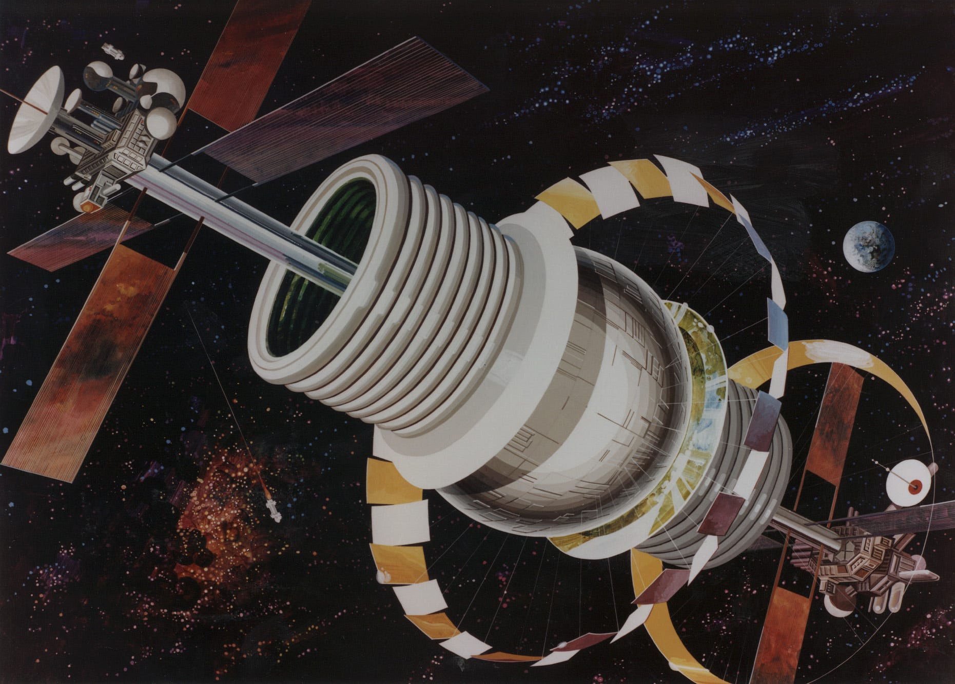 Stanford Torus Space Station Designs