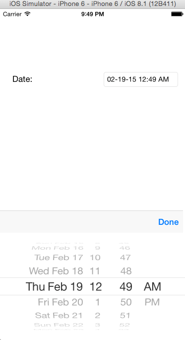 Control DatePicker from Text Field Ios | by Tim | Medium