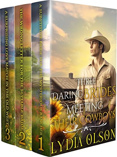 READ/DOWNLOAD!^ Three Daring Brides Meeting Their Cowboys: A Western Historical Romance Book ...