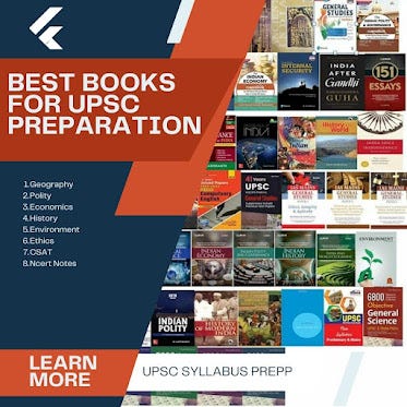 BEST BOOKS FOR UPSC PREPARATION. The Union Public Service Commission ...