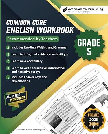 [DOWNLOAD]-Common Core English Workbook: Grade 5 English | by ...