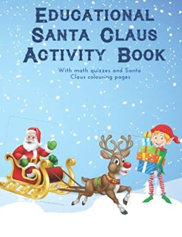 Christmas Coloring Book: Santa Claus Activity Book for US Kids | by ...