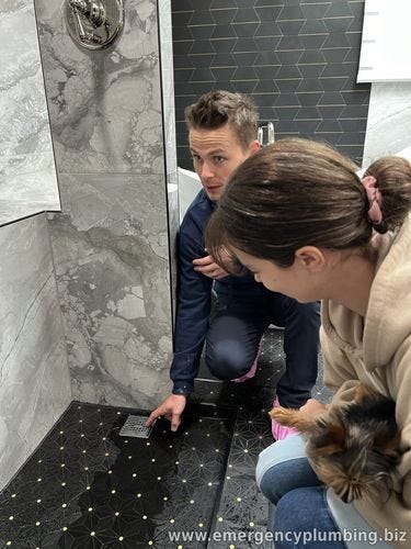 Having a proper pitch or slope to your shower drain | by Emergency ...