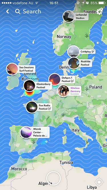 Snapchat Snap Map. by Annie Hicks | by APD | Medium
