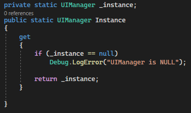 Singleton — UI Manager. In Unity | by Kenny McLachlan | Medium