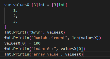 Go : Data Type Week 3 Part 1. Week 3 ini saya membahas tentang data ...
