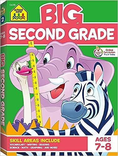 READ/DOWNLOAD#- School Zone — Big Second Grade Workbook — 320 Pages ...