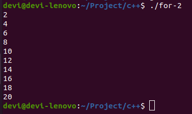 3 Contoh Program C++ Menggunakan Perulangan For | by Jangbe | Medium