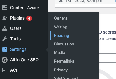 How to Set Your Default Blog Page in WordPress | by Judd Dunagan | Aug ...