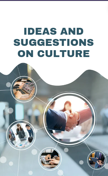 Ideas and suggestions on culture— I | by Ali Elmalı | Become Better ...