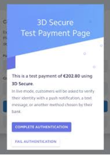 Stripe 3D Secure card authentication with a Saved Card | by Suraj ...