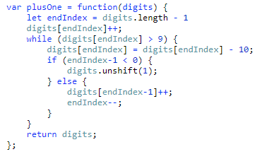 Day3 66. Plus One. You are given a large integer… | by Barry | Medium