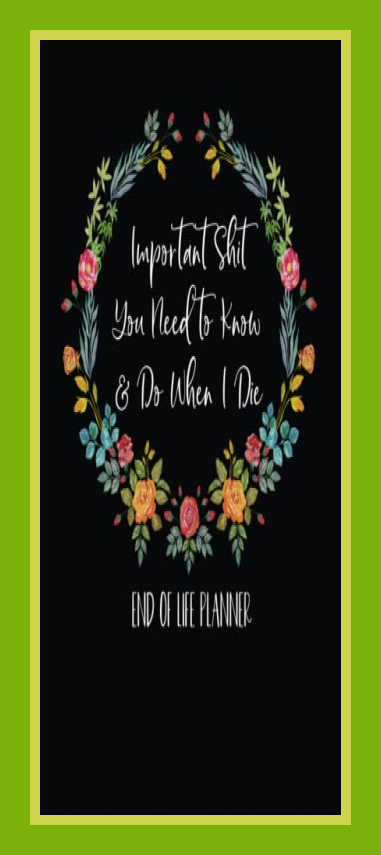 Elizabeth Keen Publishing | Important Shit I Need You Need To Know & Do ...